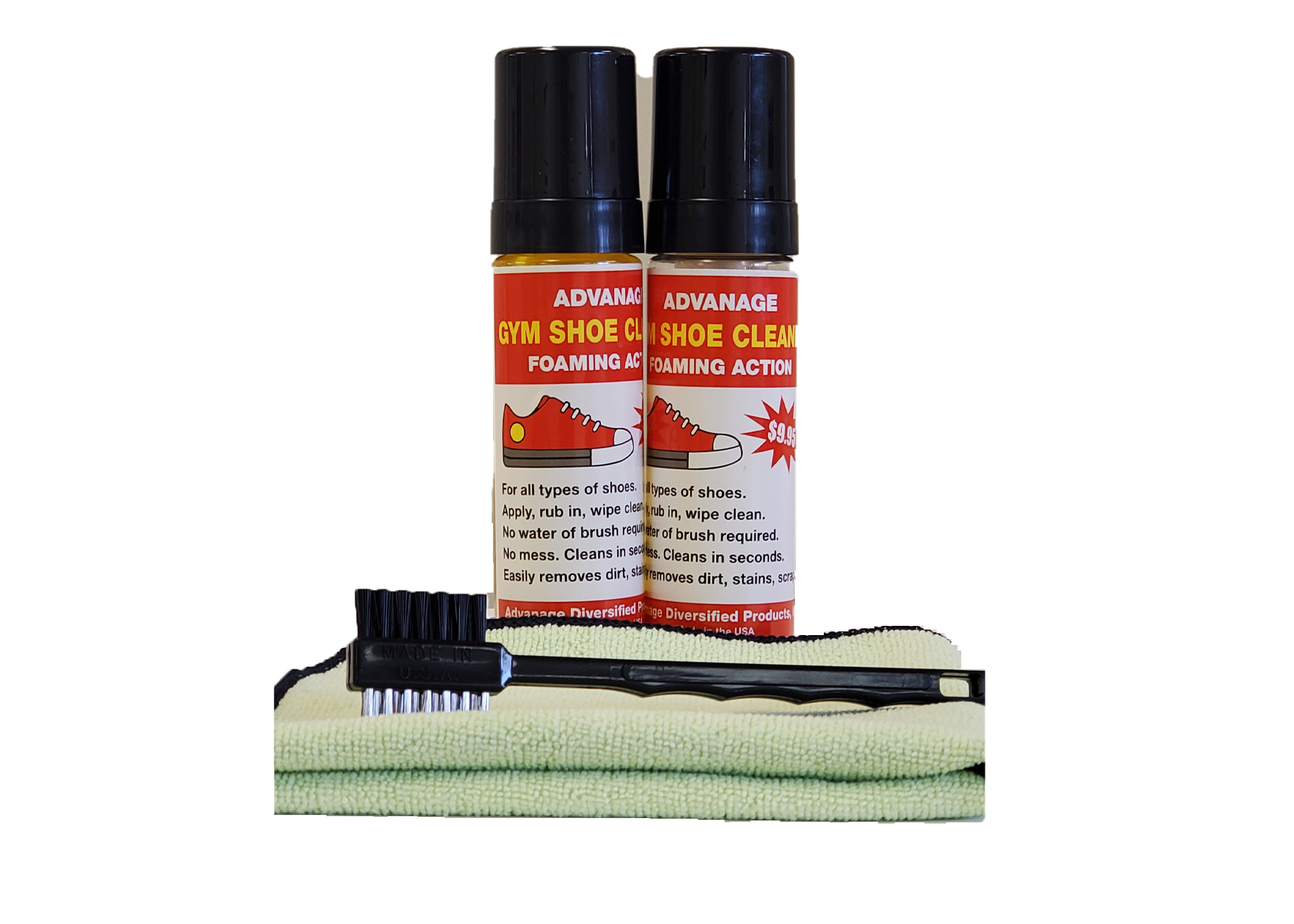 Gym Shoe Cleaner Pack: Advanage